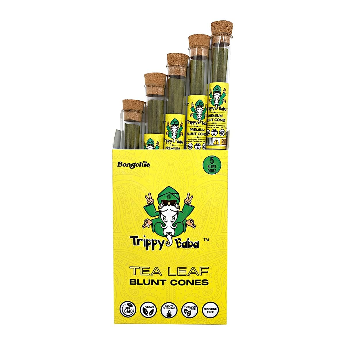 Buy Trippy Baba Tea Leaf Blunt Cone – SmokeMart