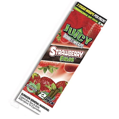 Juicy Jays Double Wraps - Strawberry Fields – SmokeMart