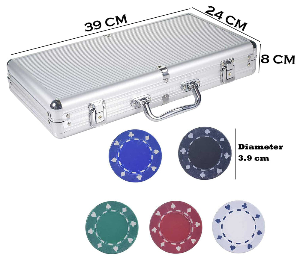 Buy Poker Chips Set Briefcase Online - 300 Coin – SmokeMart